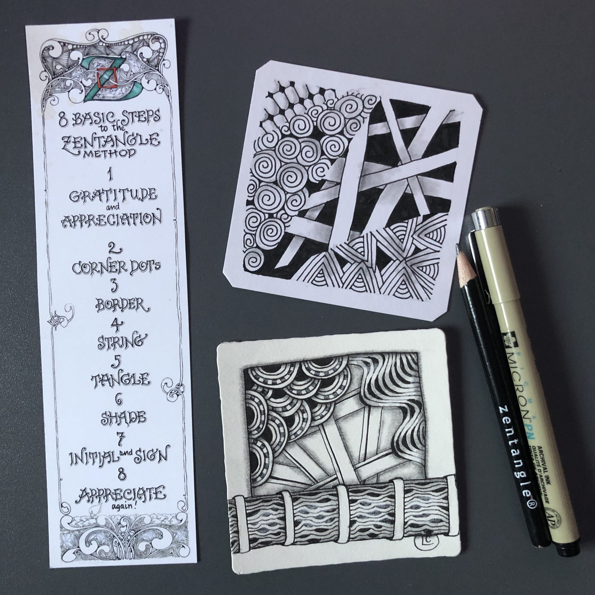 Zentangle® Terminology: A Beginner's Guide - Create and Calm - Creative ...
